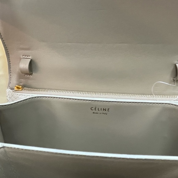 Celine | Bags | Celine Bone Alligator Bag | Poshmark
